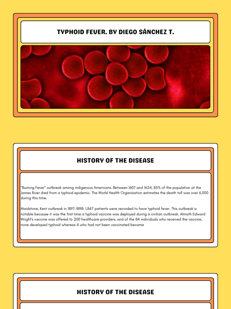 Typhoid Fever: History, Causes, and Prevention | PDF | Health Care ...