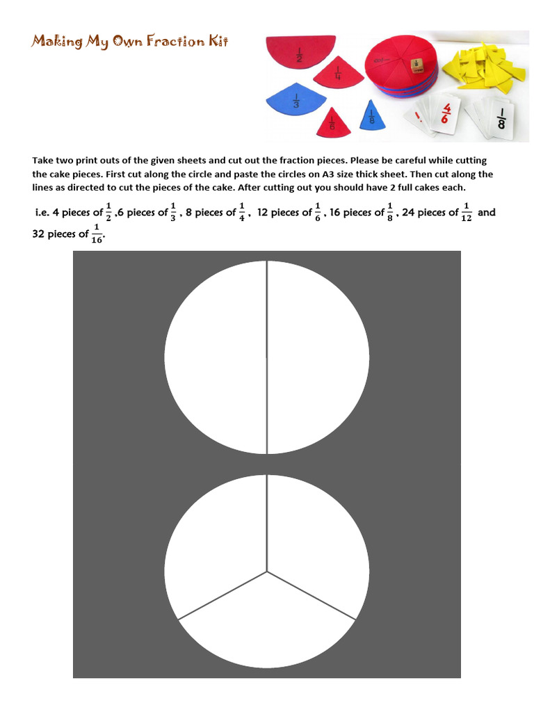 Fraction Kit | PDF