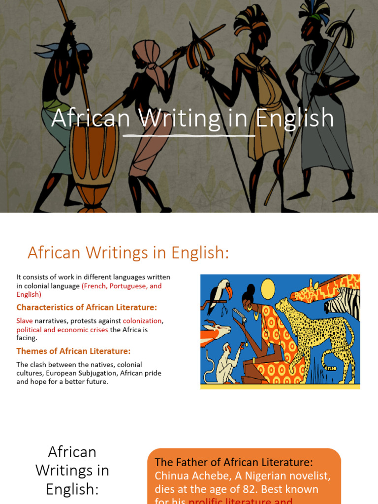 African Literature: Achebe's Impact | PDF | African Literature