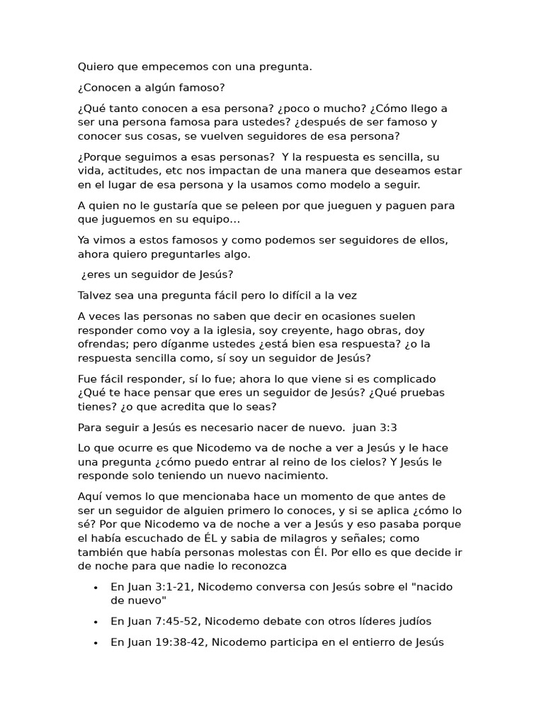 ¿Eres seguidor de Jesús? Reflexiones clave | PDF | Jesús | Cristo (título)
