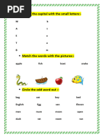 JKL Phonics Worksheet | PDF
