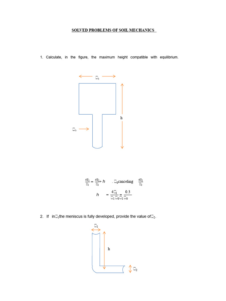 Resolved Problems of Soil Mechanics - Brighit | PDF | Applied And ...