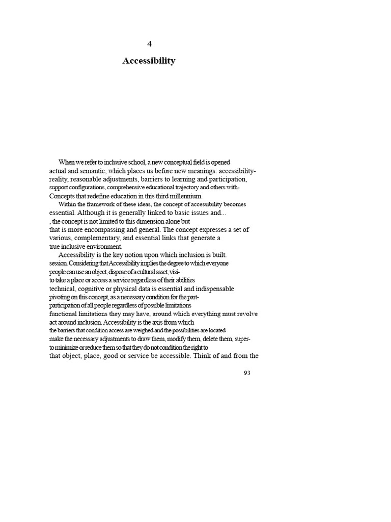 Understanding Accessibility in Education | PDF | Accessibility | Curriculum
