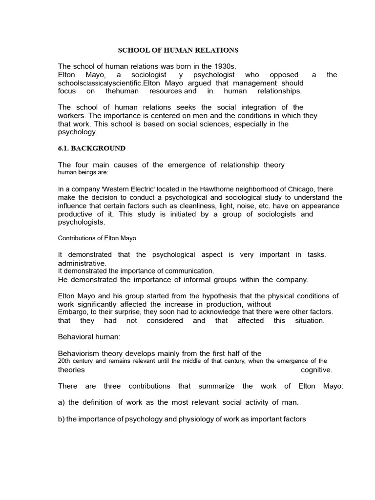 School of Human Relations | PDF | Psychology | Classical Conditioning