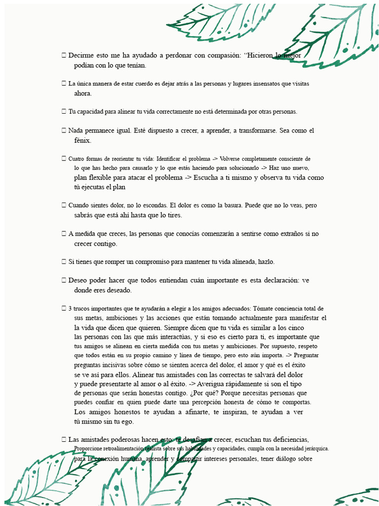 Sanación y Perdón: Libérate del Dolor | PDF | Amor | Las emociones