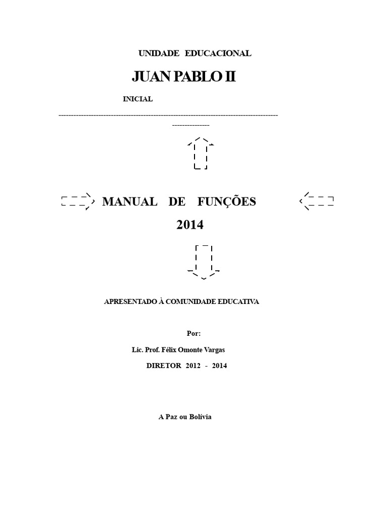 Manual de Funções da Unidade Educacional | PDF | Família | Economia