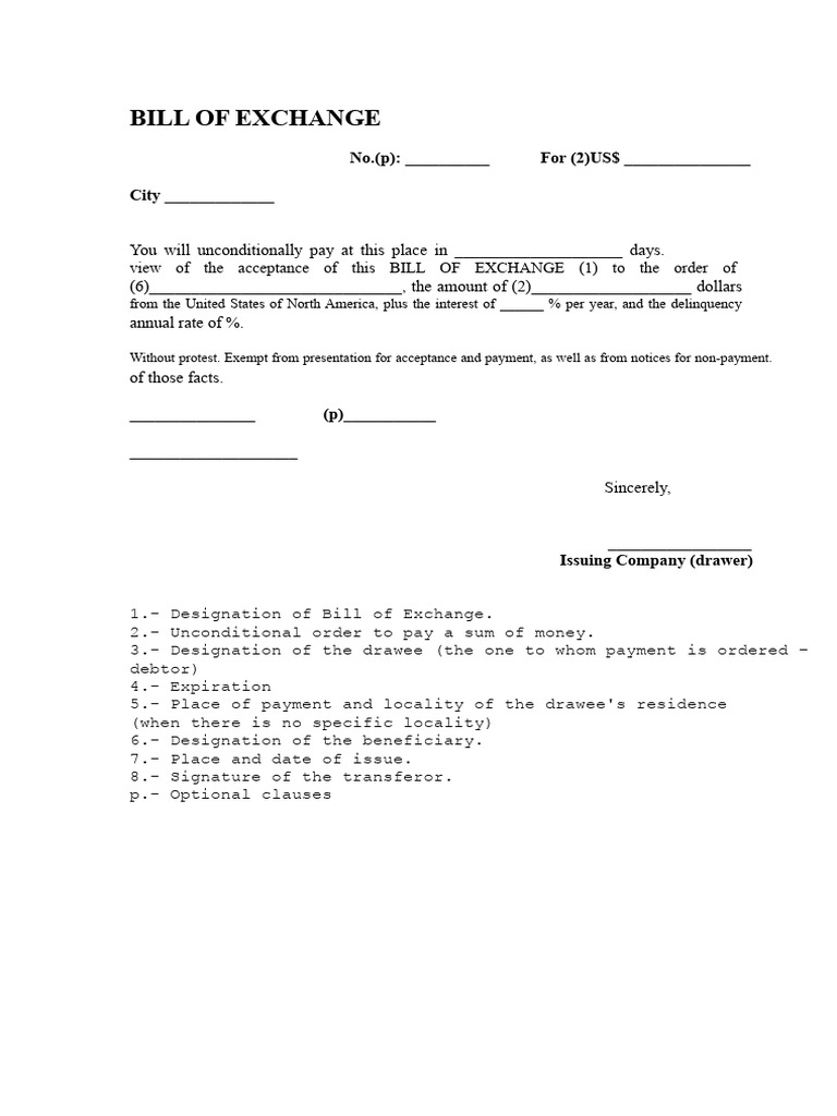 330187369-Models of Promissory Note and Bill of Exchange.docx | PDF ...