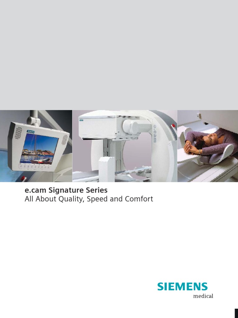 E.cam Brochure Specs | PDF | Positron Emission Tomography | Computer ...