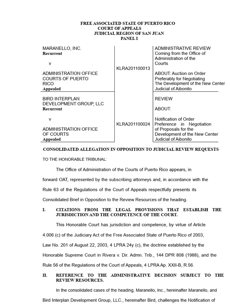 Appeal Statement OAT Before Appeals Court PDF | PDF | Standard Of ...