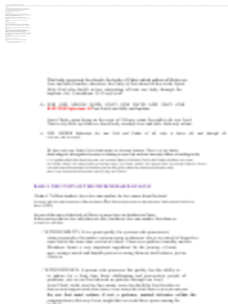 Unity in the Body of Christ Explained | PDF | God In Christianity | God ...