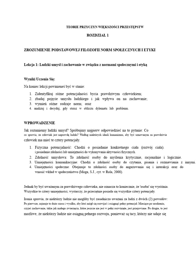 Crim 2 - Rozdział 1 | PDF