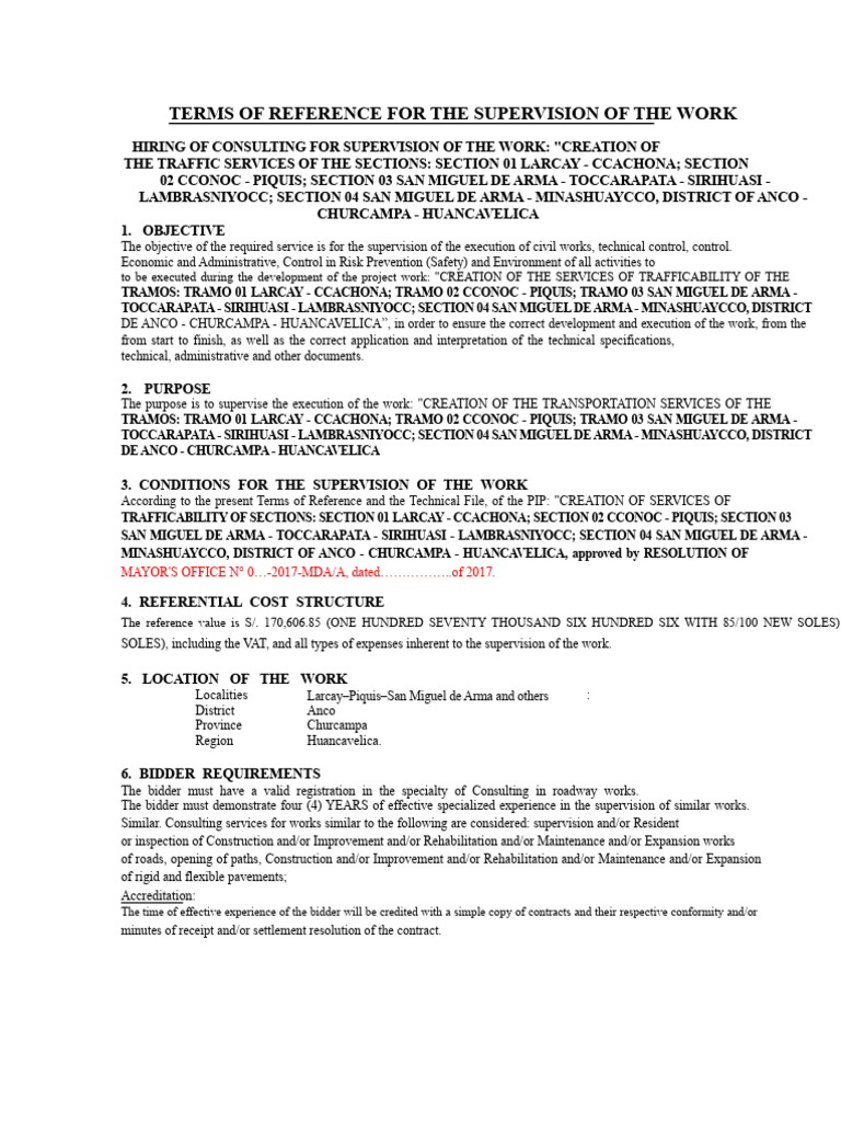 TDR Supervision Highway | PDF | Specification (Technical Standard ...