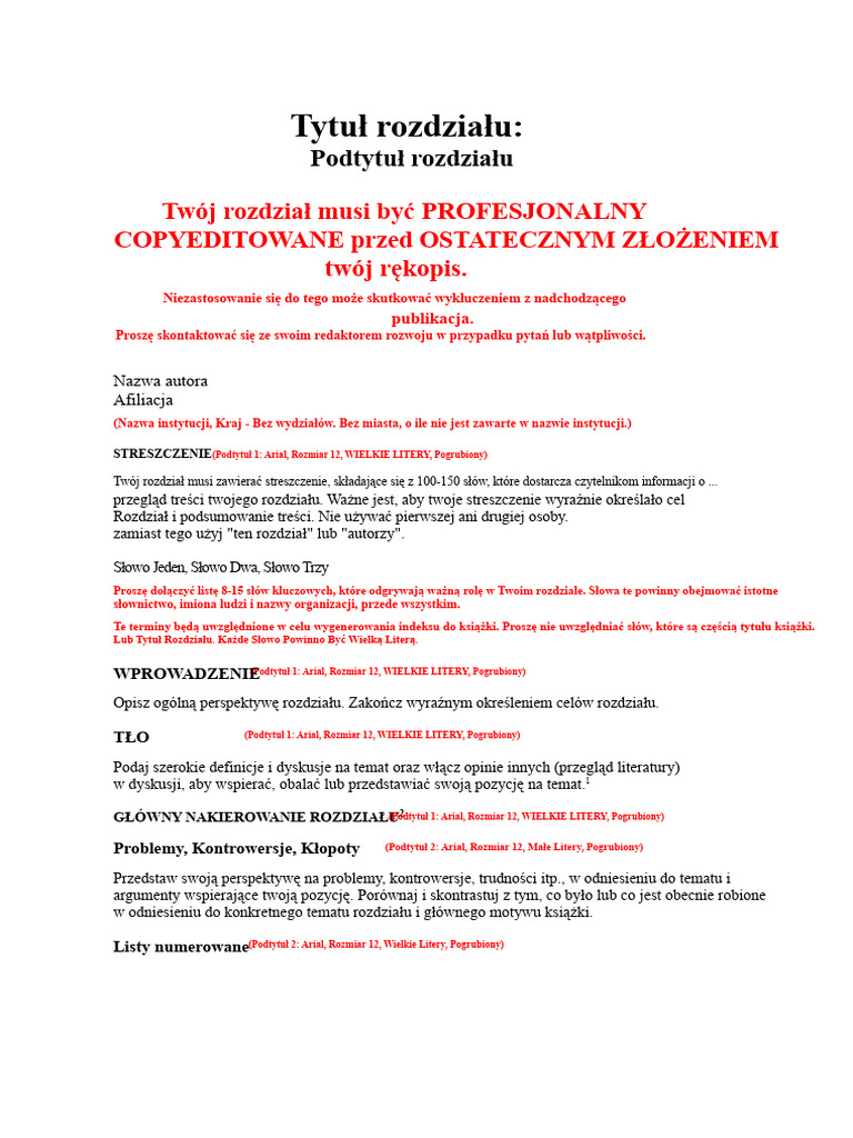 Igi Global Book Chapter Format | PDF