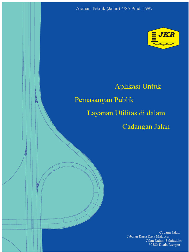 Panduan Instalasi Utilitas JKR 1997 | PDF