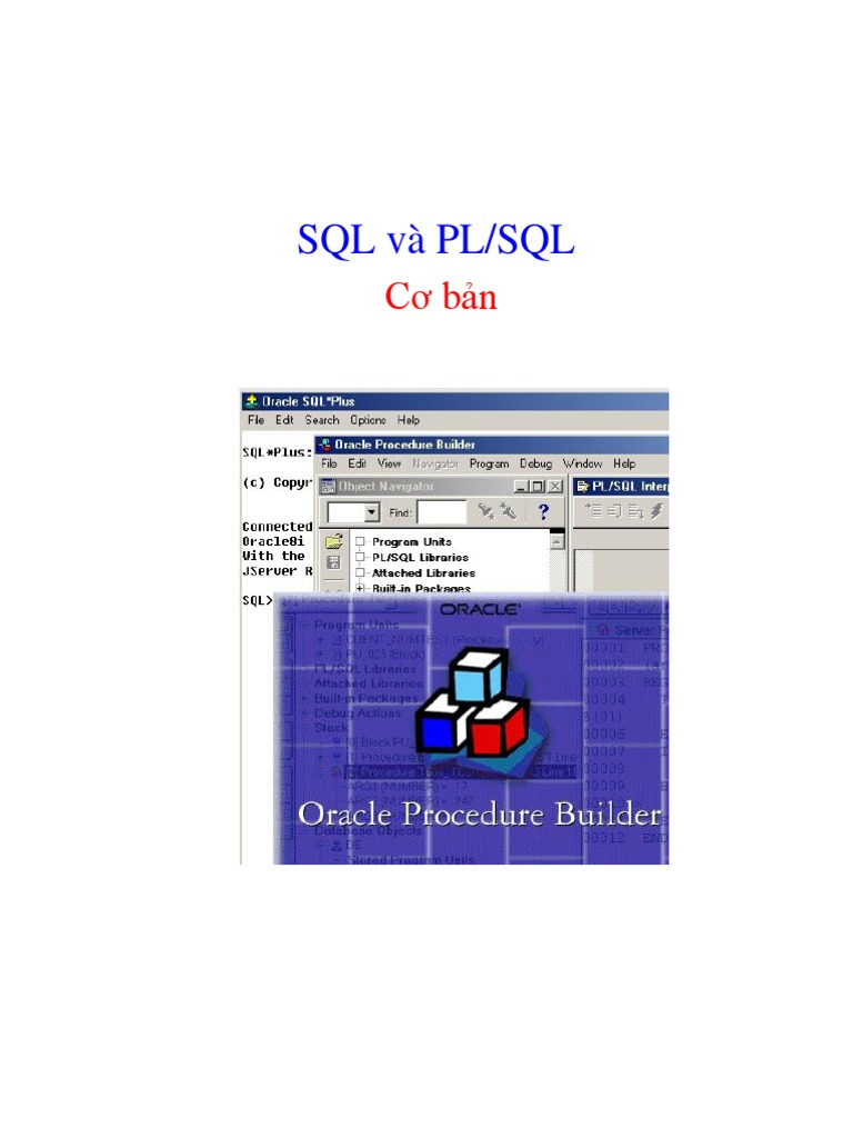 Giao Trinh Oracle SQL PLSQL Co Ban | PDF
