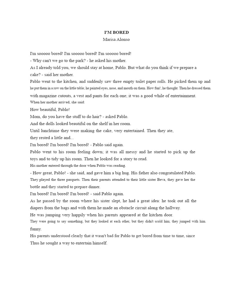 Creative Ways to Overcome Boredom | PDF