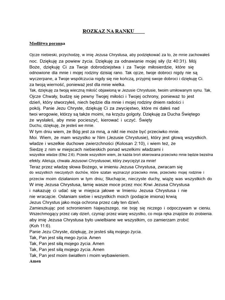 Zamówić Rano | PDF