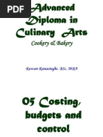 Food Costing Notes | PDF | Cost | Foods