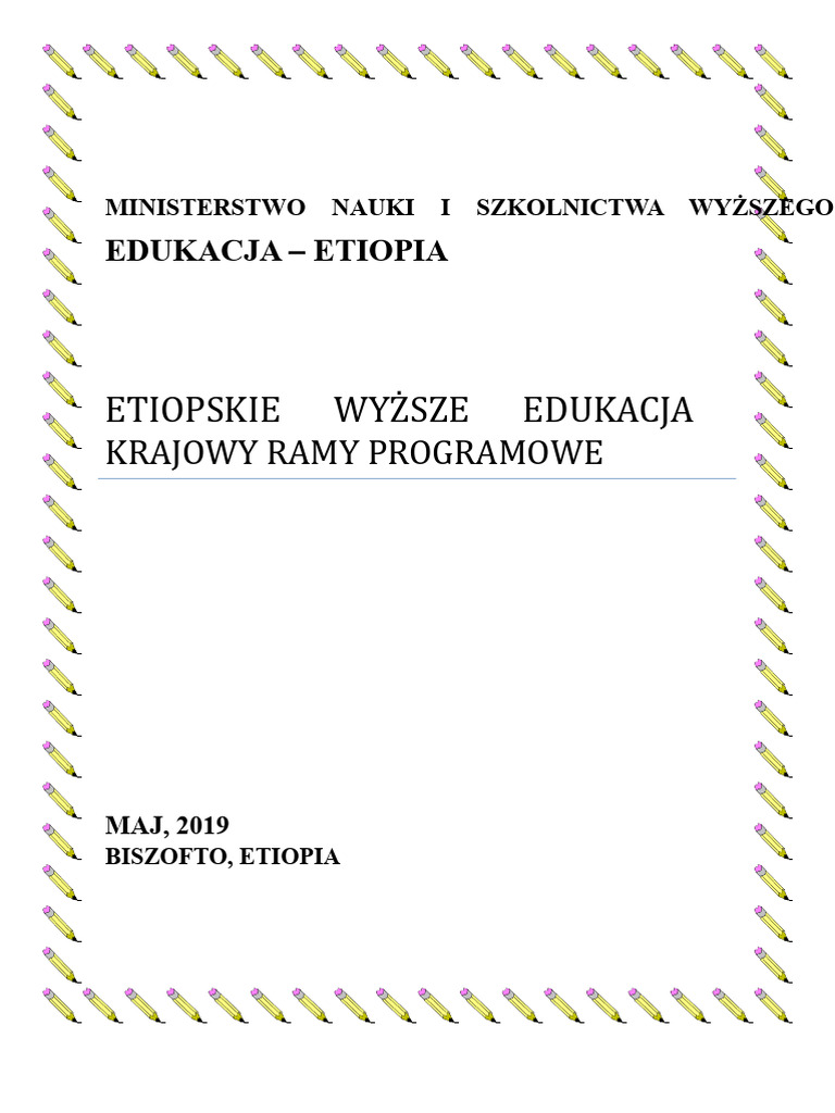 Ramowy Program Nauczania II | PDF