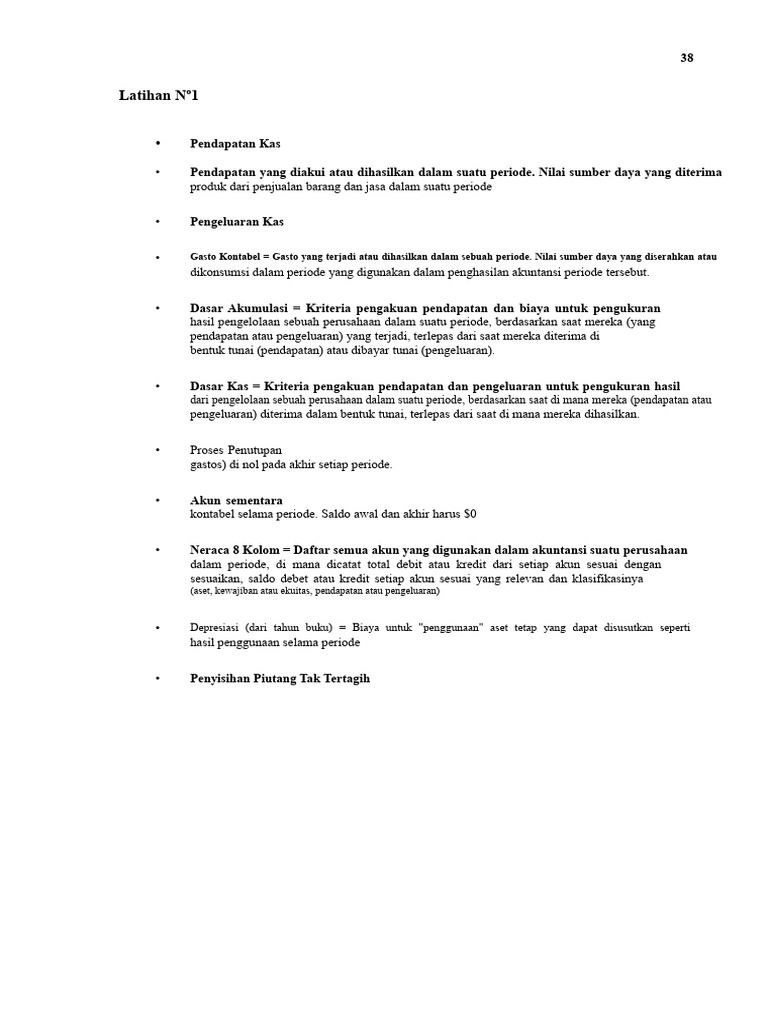 Latihan Yang Sudah Diselesaikan Bab 3 | PDF