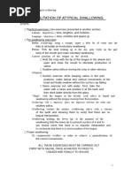 Supraglottic Swallowing Maneuver Guide | PDF | Human Diseases And ...
