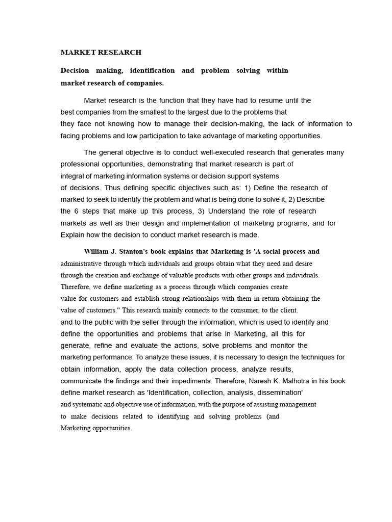 THEORETICAL FRAMEWORK - Market Research.pdf | PDF | Marketing | Theory