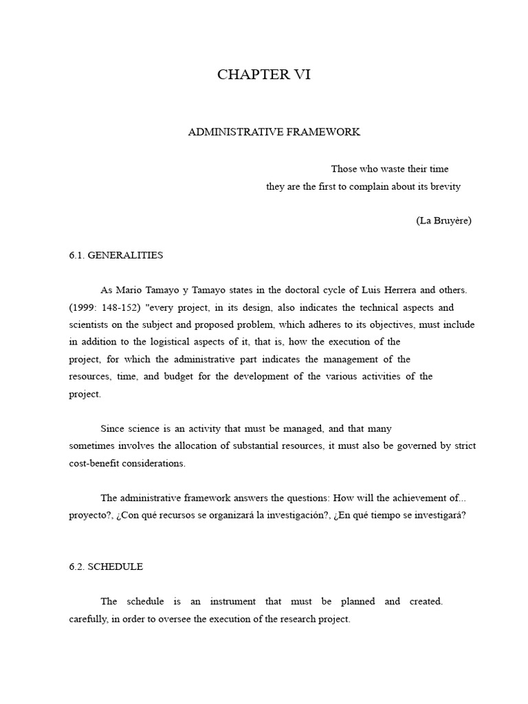 Understanding the Administrative Framework | PDF | International ...
