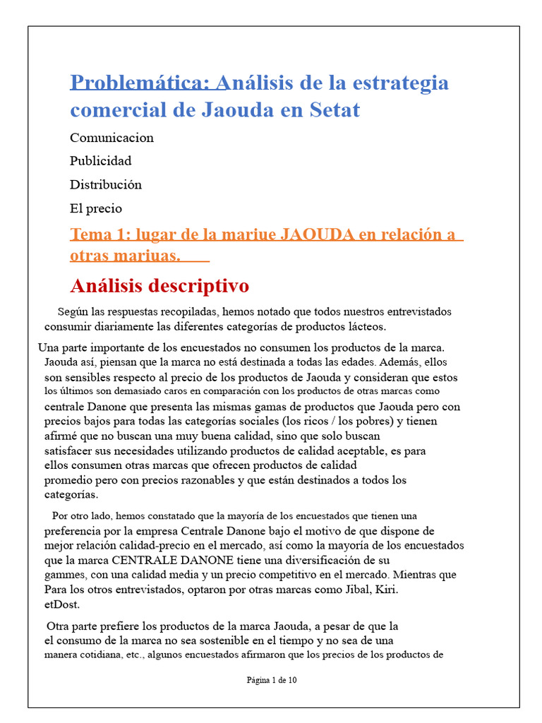 Análisis e Interpretación DE Jaouda.. Copag | PDF | Publicidad | Marca
