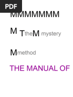 The Mystery Method: Seduction Unlocked | PDF | Body Language | Seduction