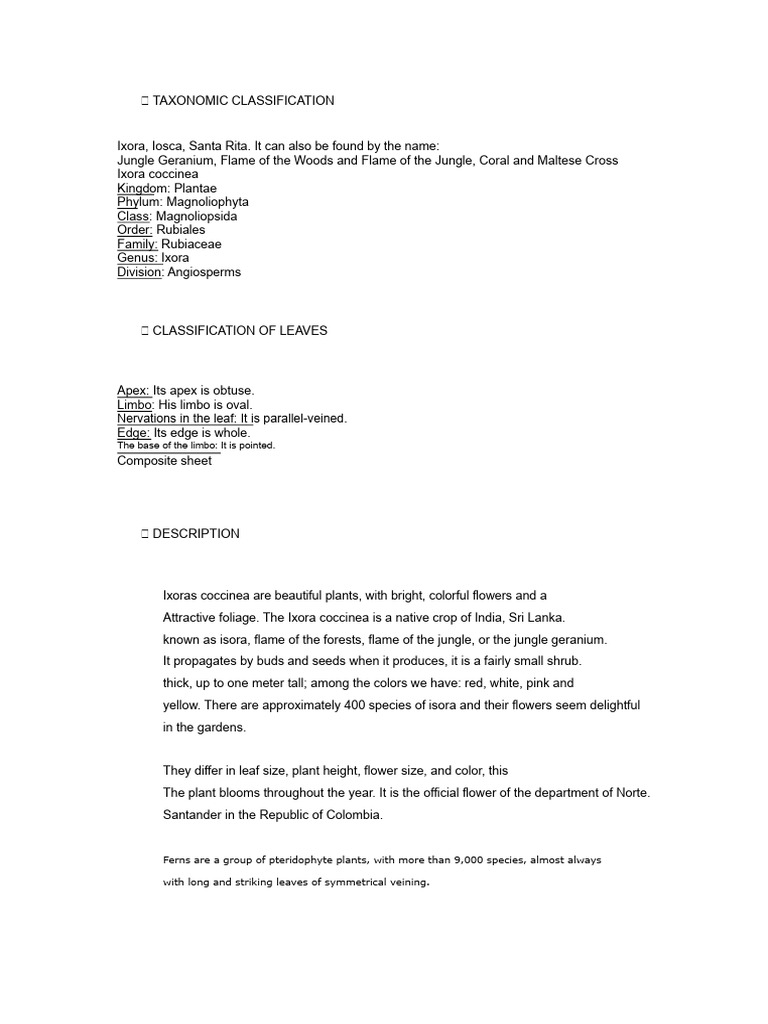 Taxonomic Classification | PDF