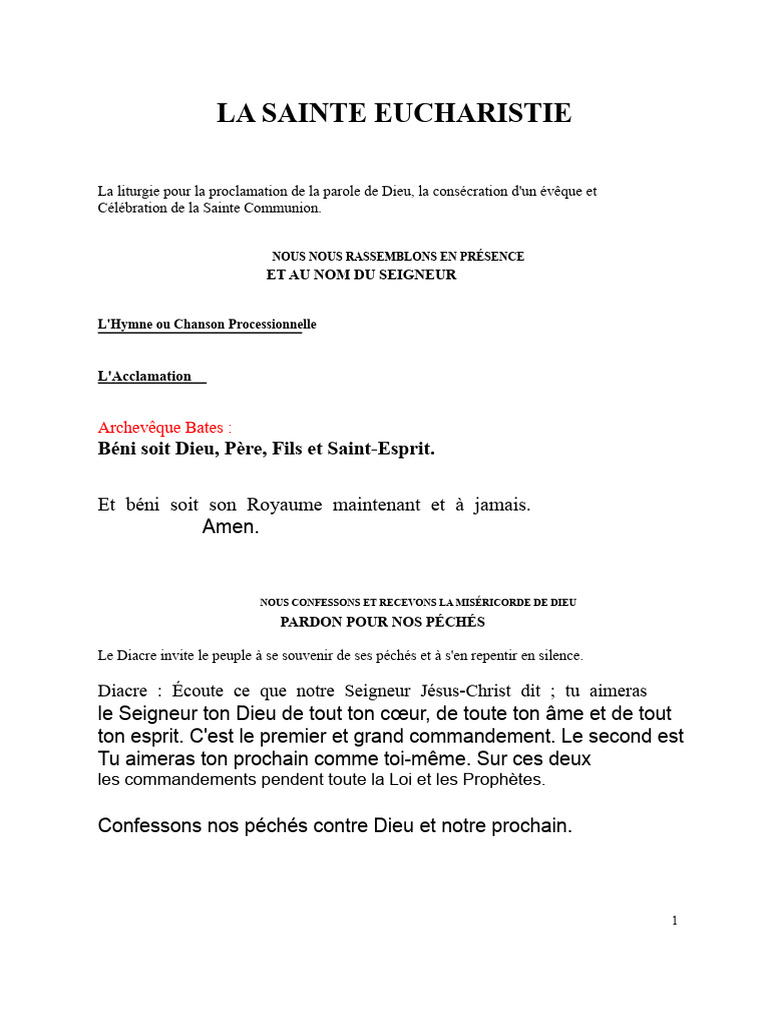 Consécration d'un Évêque : Rite Sacré | PDF | Onction | Évêque