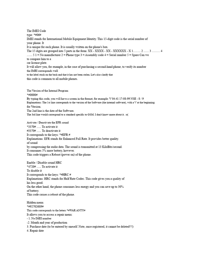 The GSM Code | PDF | Mobile Phones | Telecommunications