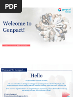 Genpact Onboarding FAQs and Process | PDF | Business