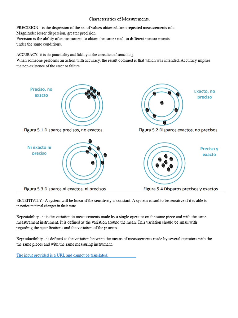Accuracy and Precision in Measurements | PDF | Accuracy And Precision ...