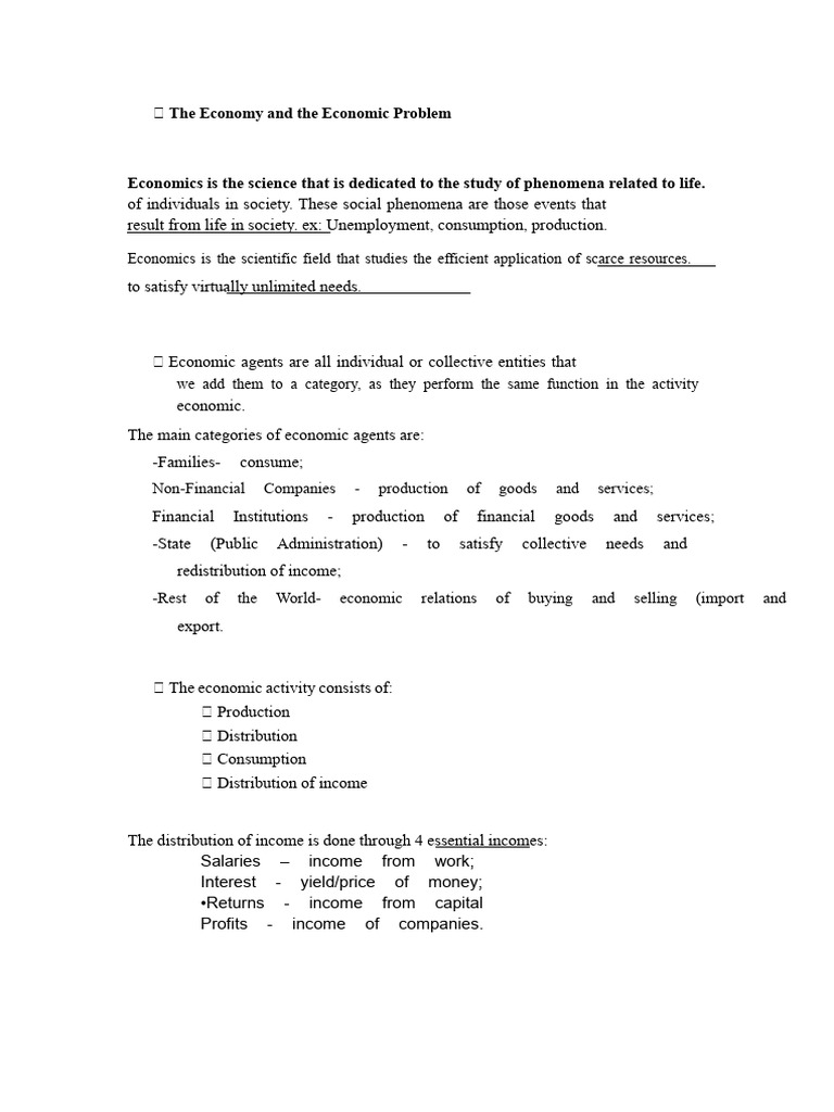 Goods and Needs - Consumption | PDF | Consumption (Economics) | Economics