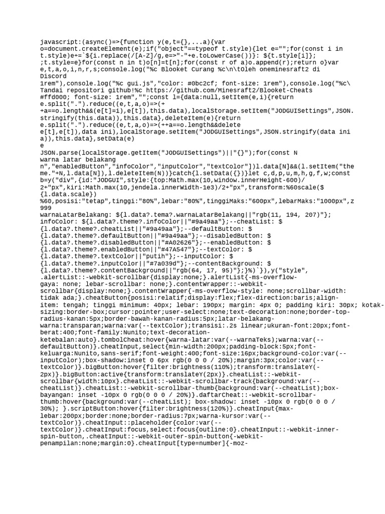 blooket gui bookmarklet (1) | PDF