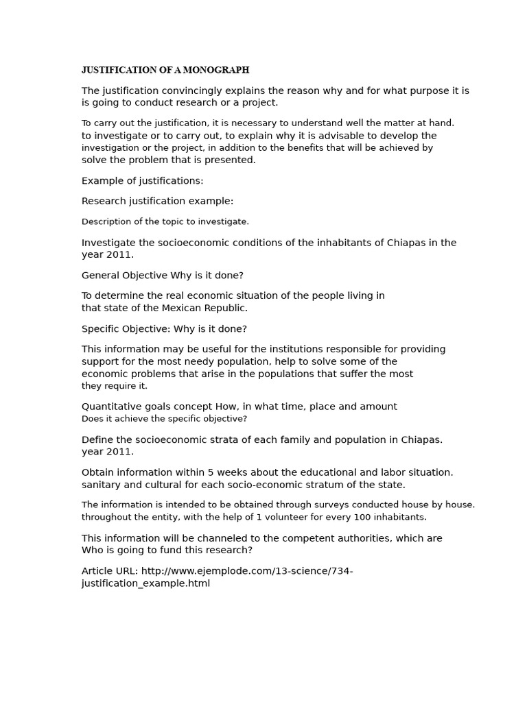 Justification of A Monograph | PDF | Knowledge | Adolescence