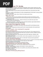 30 Template CV Profesional 2025 | PDF