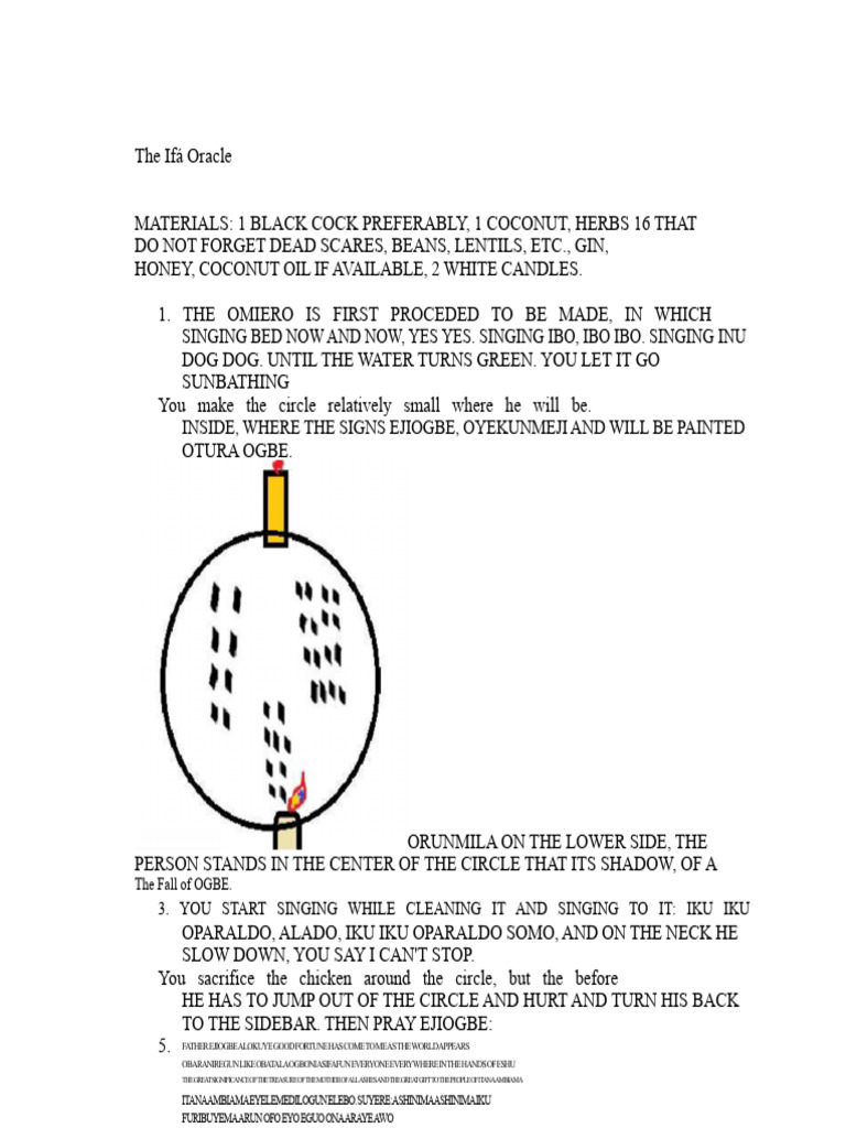 Rituals of the Ifá Oracle | PDF