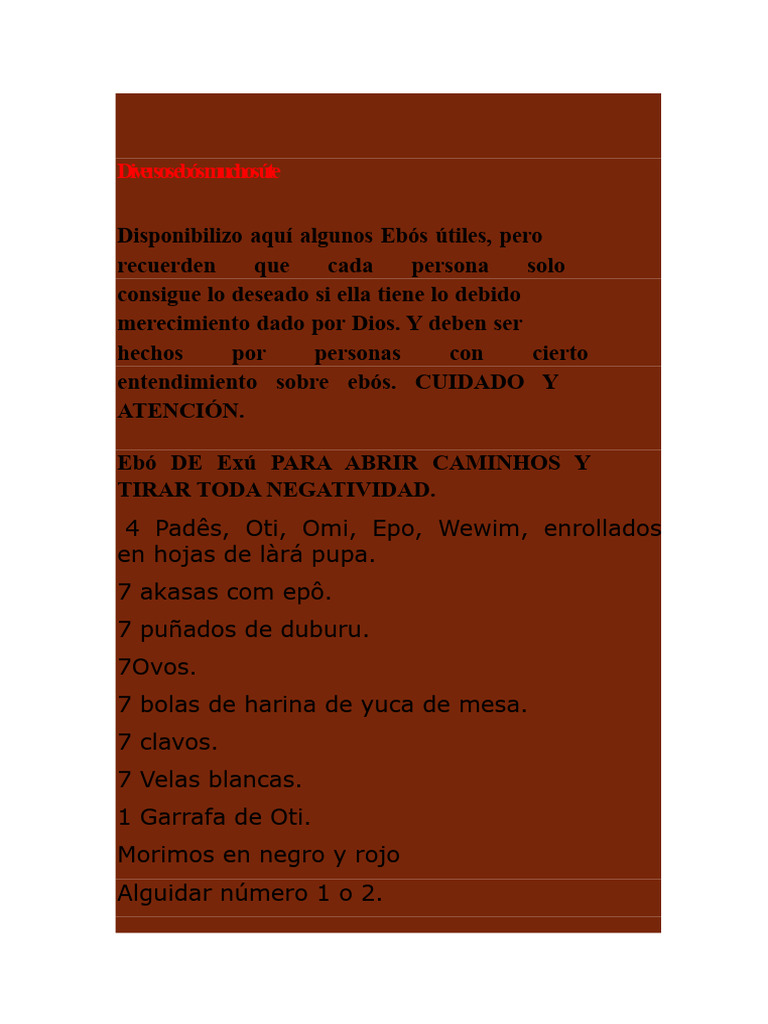 Diversos Ebos Muchos Útiles | PDF | Maíz | Batata