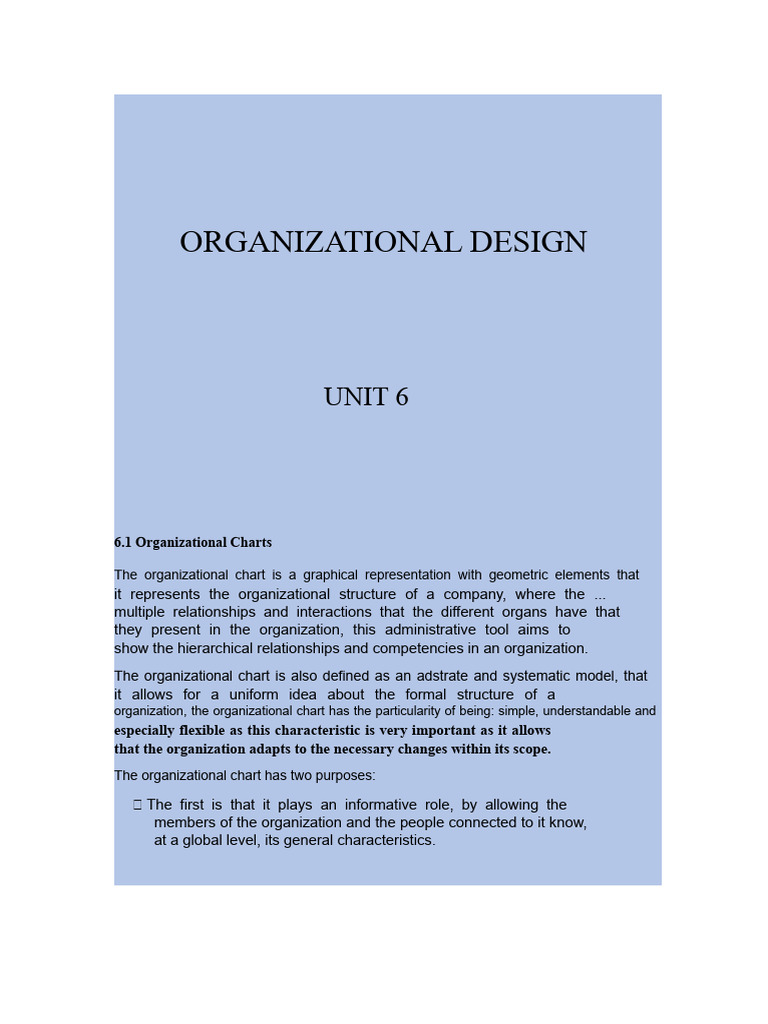 Understanding Organizational Design Tools | PDF | Policy | Employment