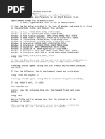 Activate Windows CMD Command Prompt | PDF