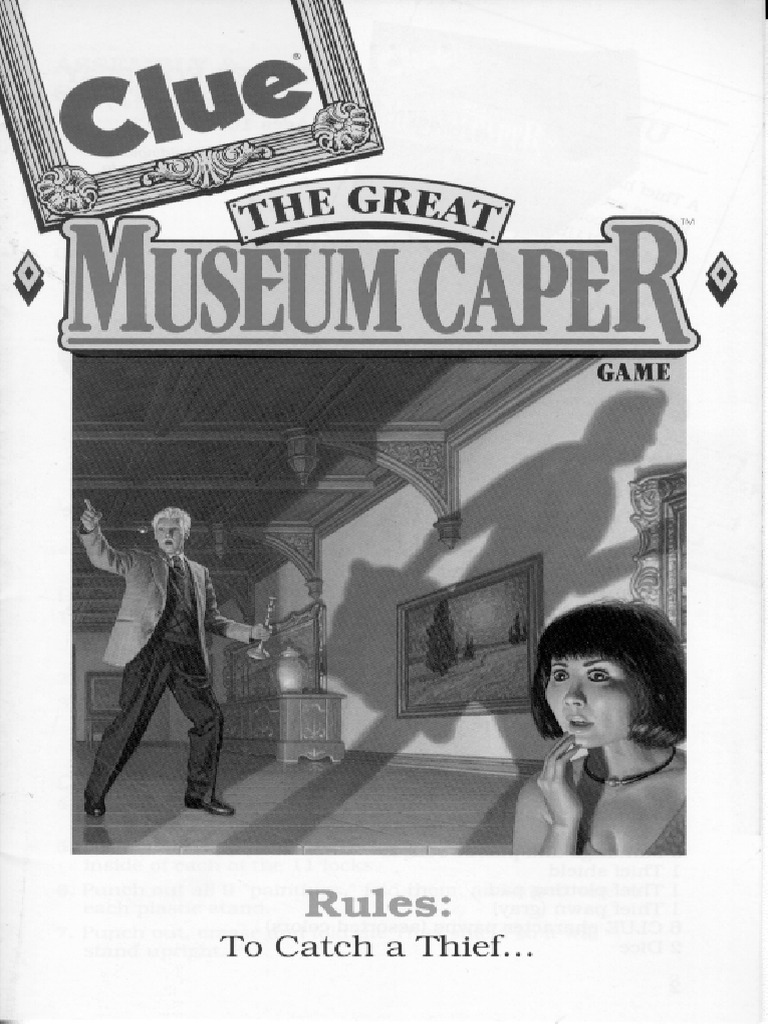 Clue The Great Museum Caper | PDF