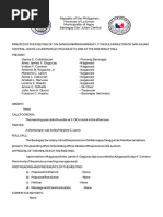 BADPA Action Plan for Barangay 2024-2026 | PDF