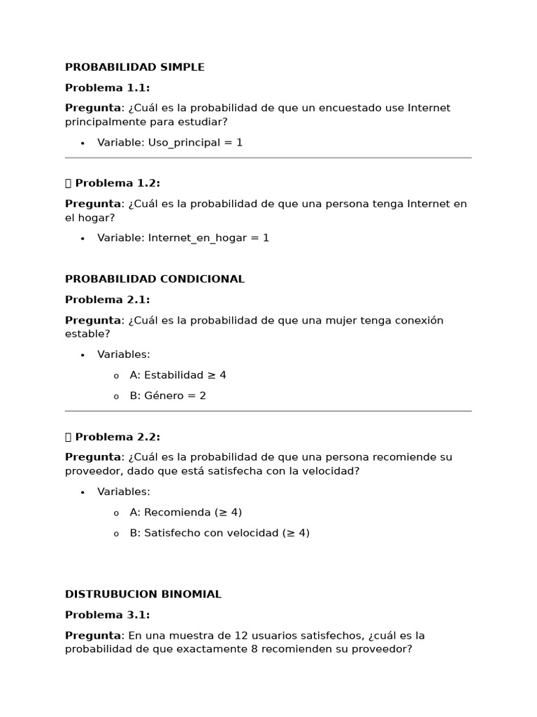 Probabilidad Simple | PDF | Teoría de probabilidad | Probabilidad