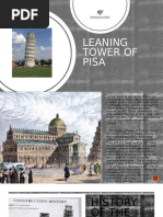 Leaning Tower of Pisa Presentation | PDF | Infographics