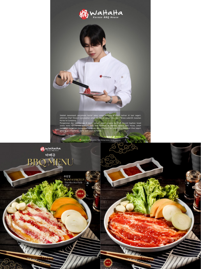 Wahaha Korean BBQ Menu | PDF