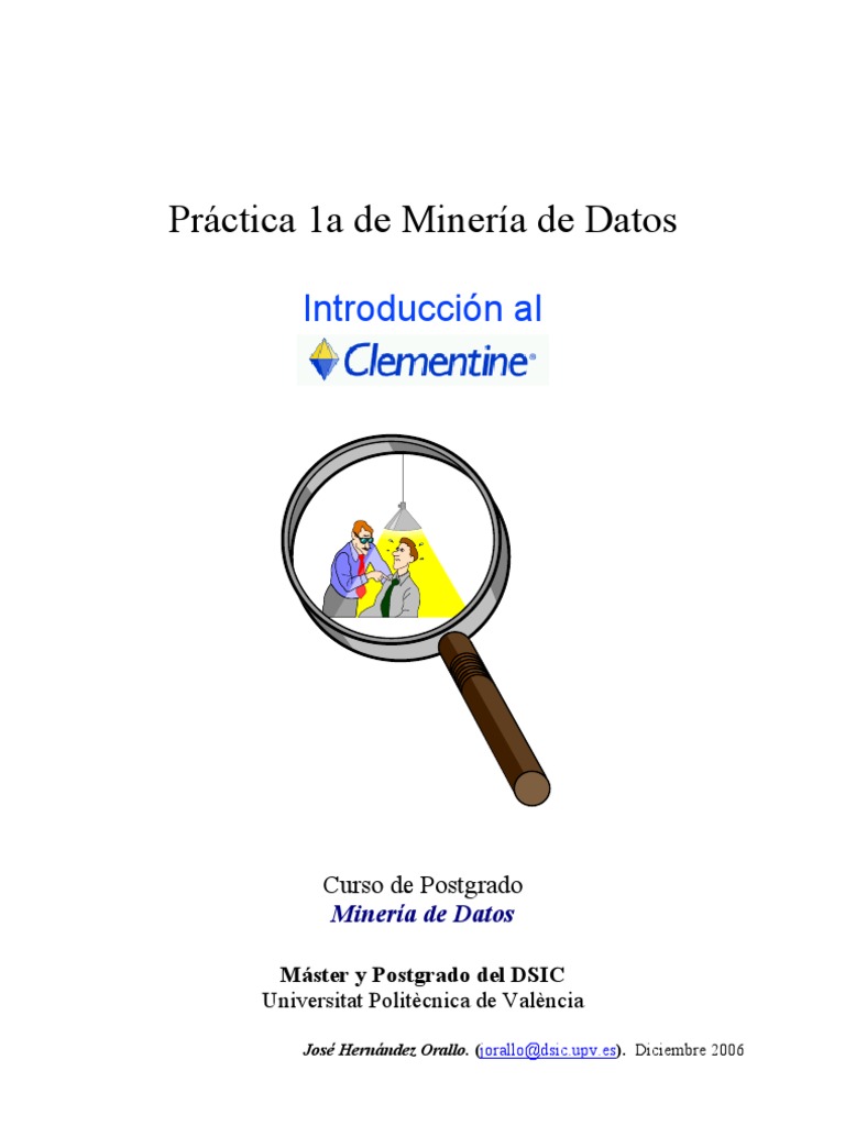 Clementine | PDF | SQL | Spss