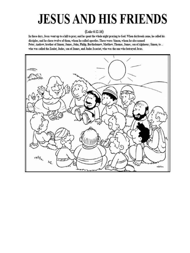 Jesus and His Friends | PDF