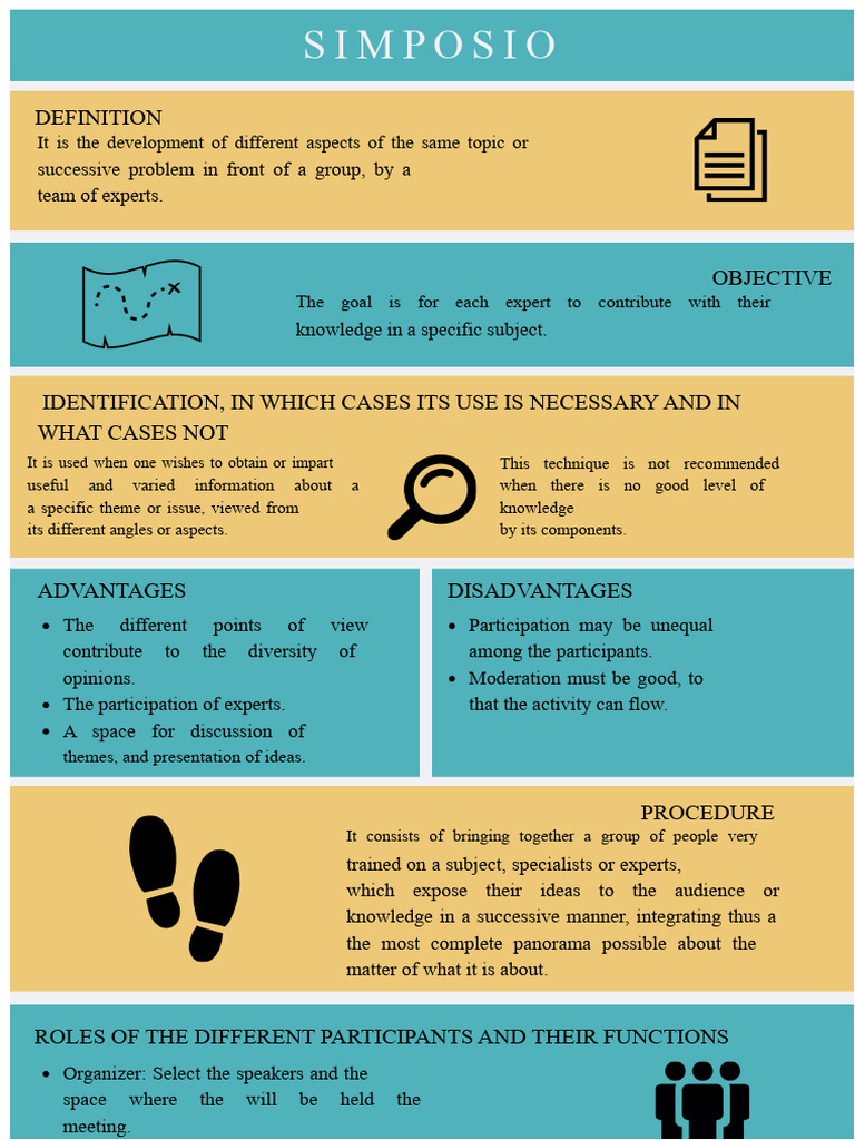 Infographic Symposium - Group Techniques | PDF